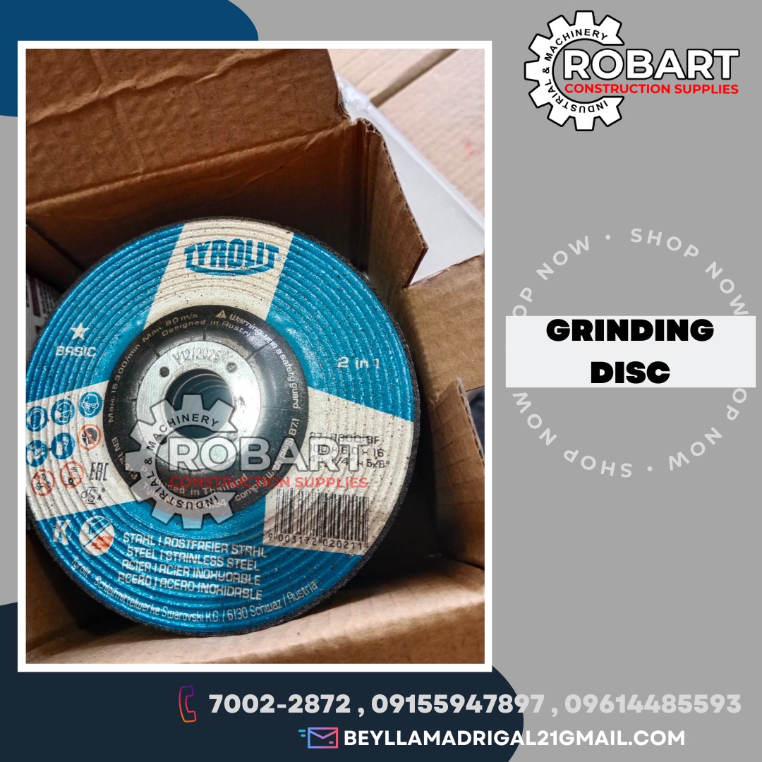 Grinding Disc, Commercial & Industrial, Construction Tools & Equipment ...