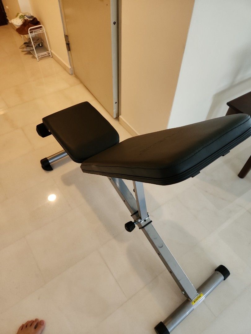 Gym Bench (Brand: Leike), Sports Equipment, Exercise & Fitness, Weights ...