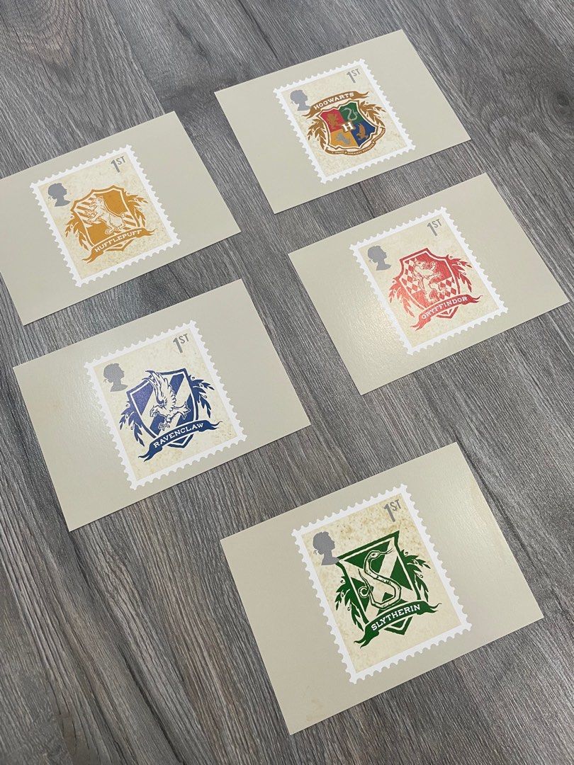 Harry Potter Royal Mail Mint Stamps and Postcards, Hobbies & Toys ...