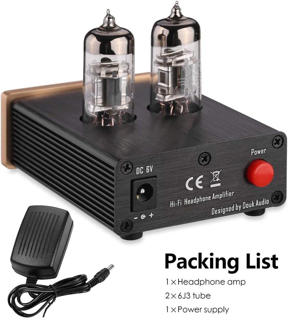 Headphone Amplifier Hi-Fi Headphone Amp Mini Stereo Audio Preamplifier ...