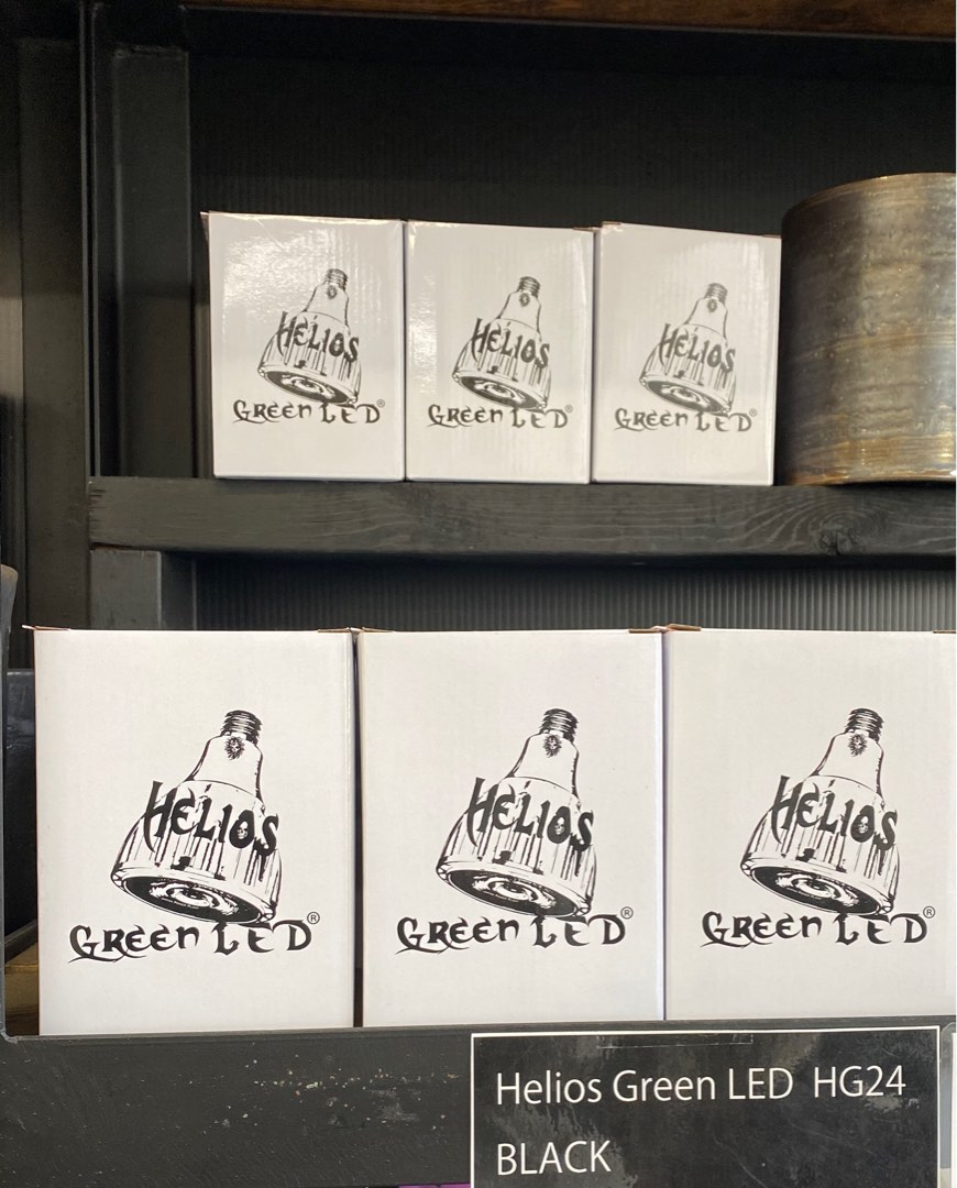 (現貨 )Helios Green LED 太陽神植物燈 （黑）, 傢俬＆家居, 園藝, 植物及種子 - Carousell