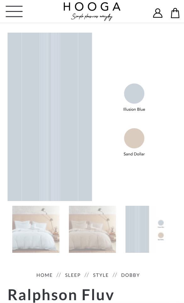 Hooga Ralphson Fluv King Quilt Cover Set, Furniture & Home Living ...