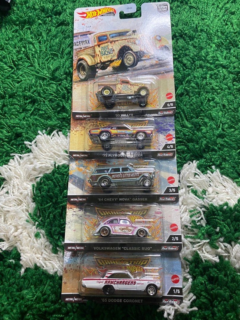 Hot wheels car culture drag strip set of 5, Hobbies & Toys, Toys ...