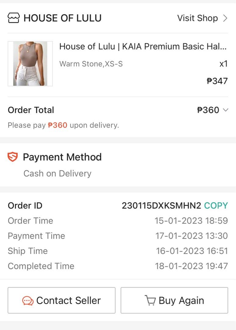 House of lulu warm stone kaia basic halter top, Women's Fashion, Tops, Sleeveless on Carousell