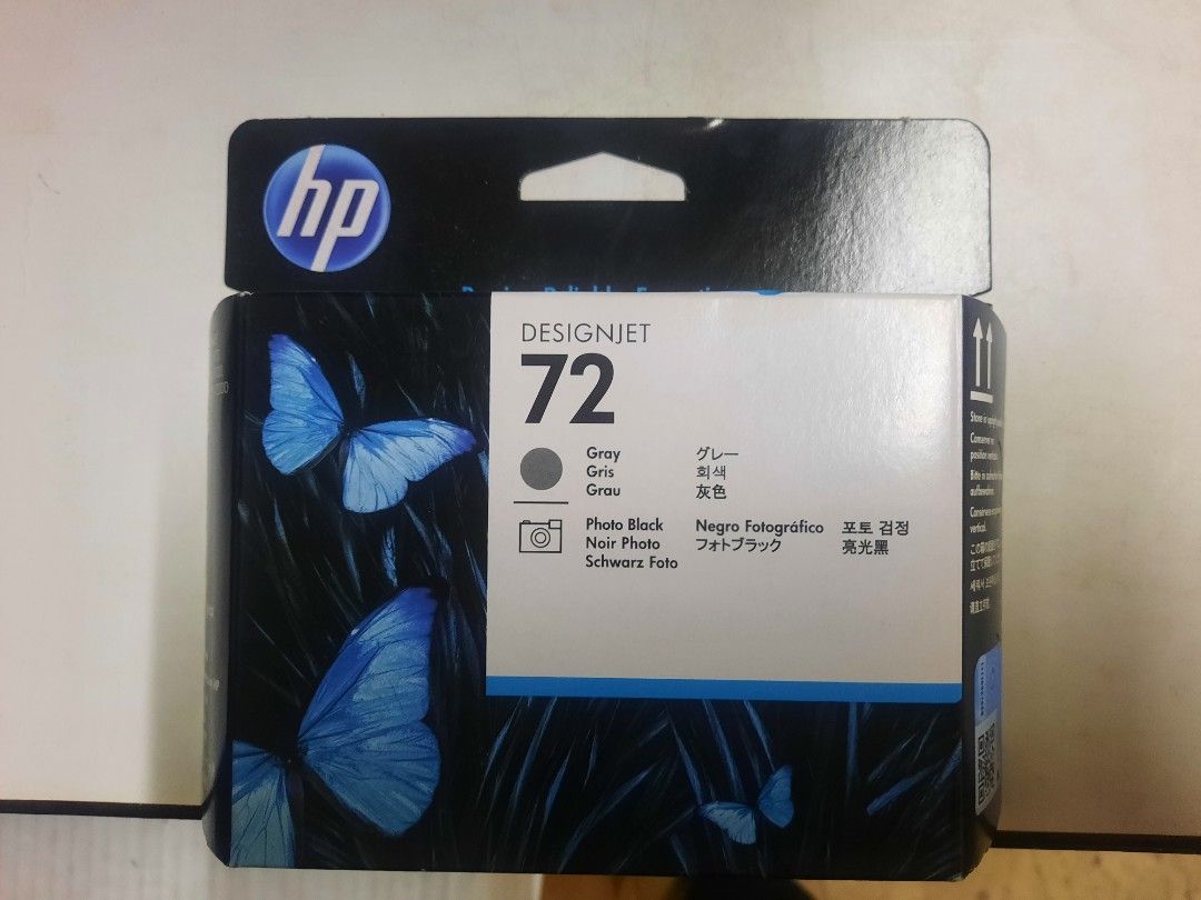 HP 72 PRINTHEAD PHOTO BLACK & GRAY, Computers & Tech, Printers ...