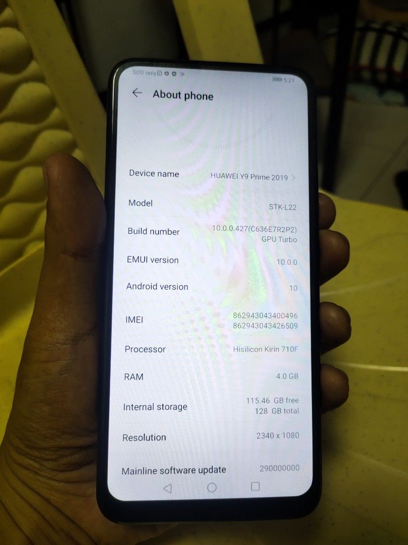 Huawei Y9 Prime Pop Up Camera 4gb Ram 128gb Storage Mobile Phones And Gadgets Mobile Phones