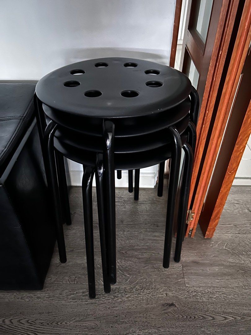 IKEA Stools, Furniture & Home Living, Furniture, Chairs on Carousell
