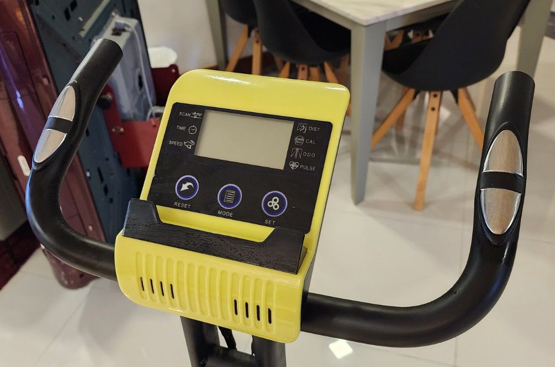 INDOOR FOLDABLE CYCLE SPIN EXERCISE BIKE BICYCLE FITNESS GYM, Sports ...