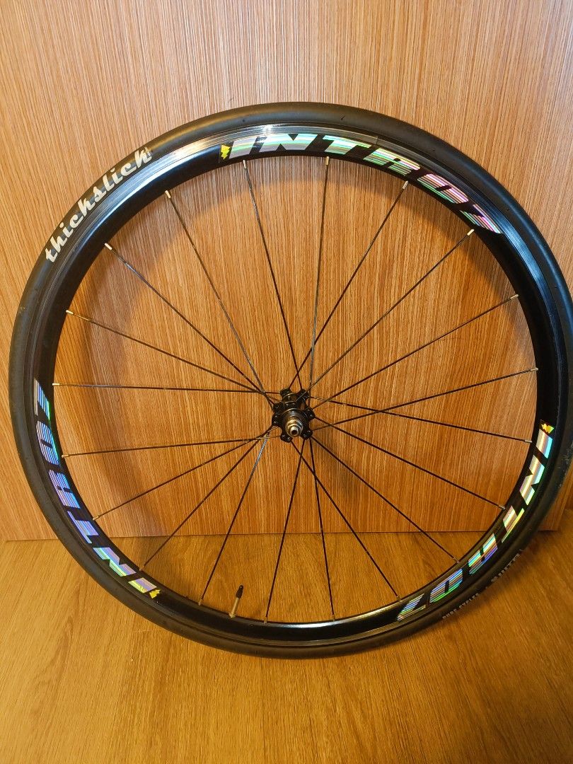 Intro7 wheelset with custom decals, Sports Equipment, Bicycles & Parts ...