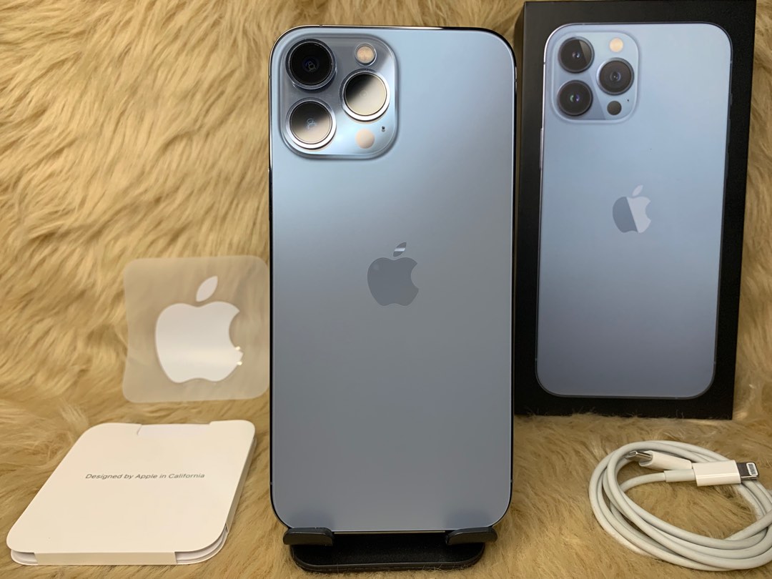 iPhone 13 Pro Max 128GB 5G - Sierra Blue Smartlocked, Mobile Phones ...
