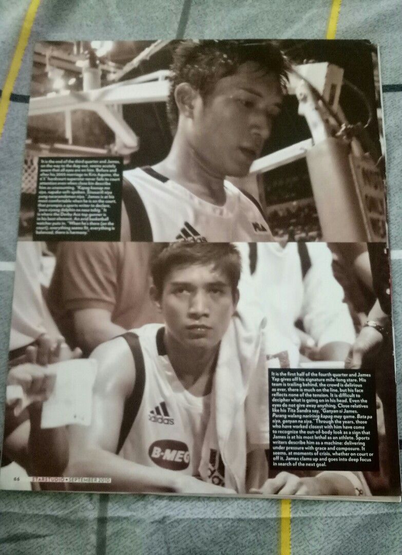 James Yap Magazine Clippings (Back to Back, 6 pictures), Hobbies & Toys ...