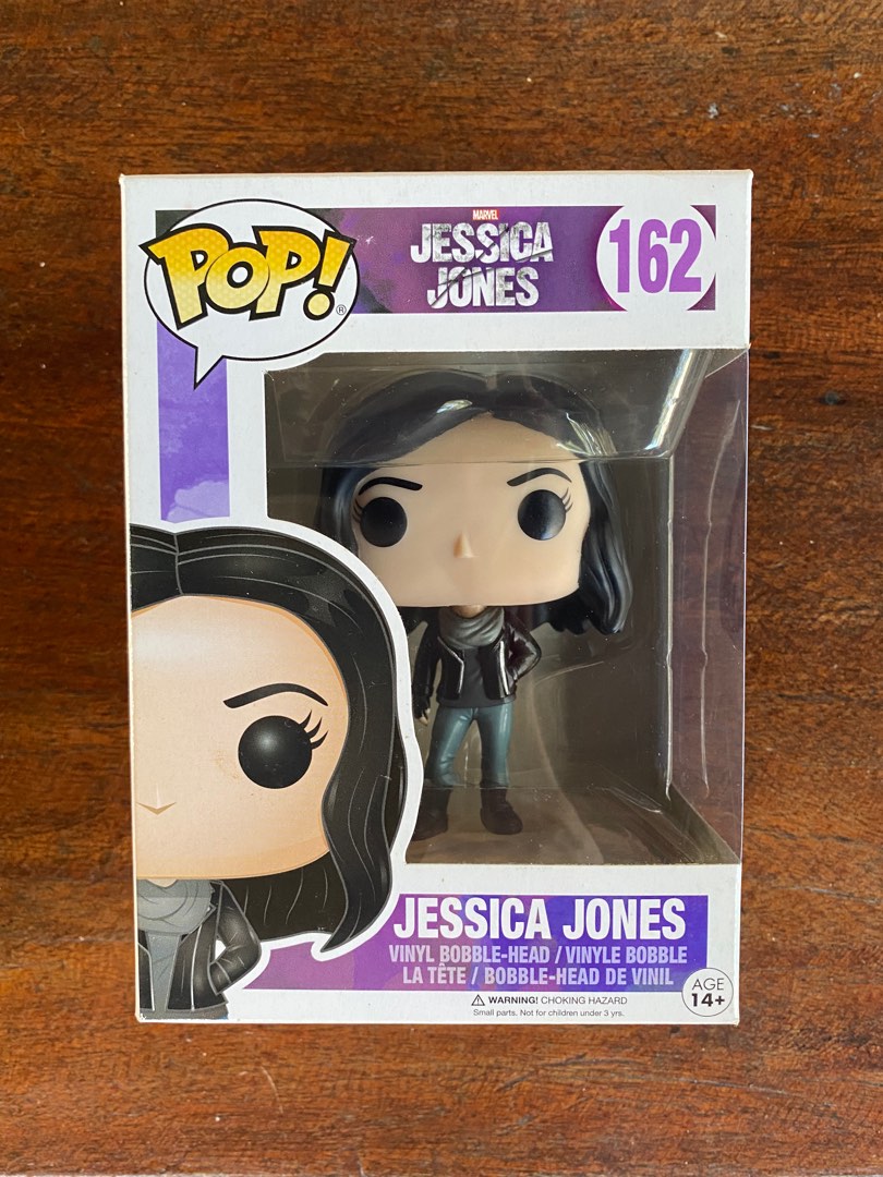 Jessica Jones (MCU Netflix) Funko Pop! Television Marvel Vinyl Bobble ...