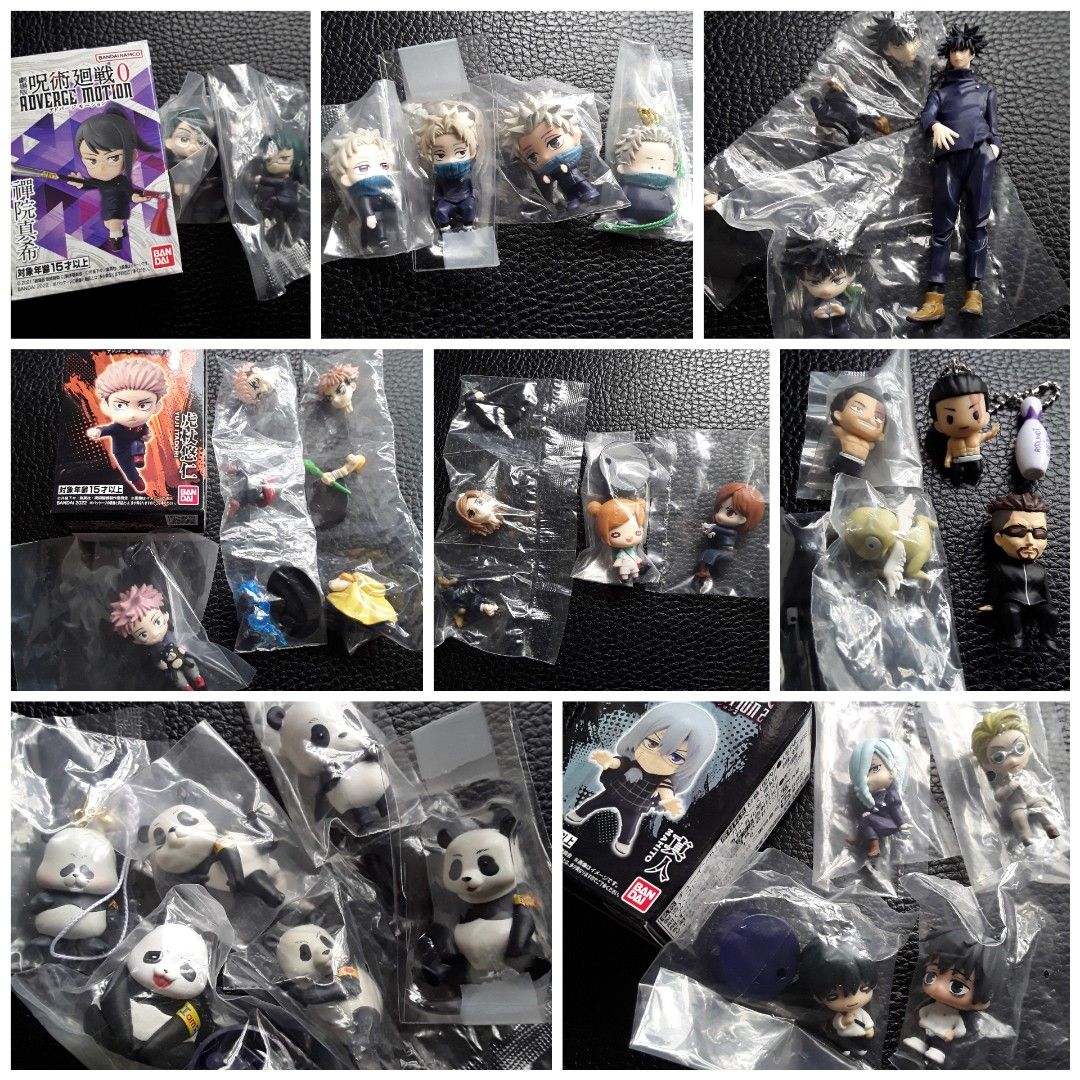 JJK Jujutsu Kaisen assorted mini figures (Yuji, Megumi, Nobara, Yuta ...