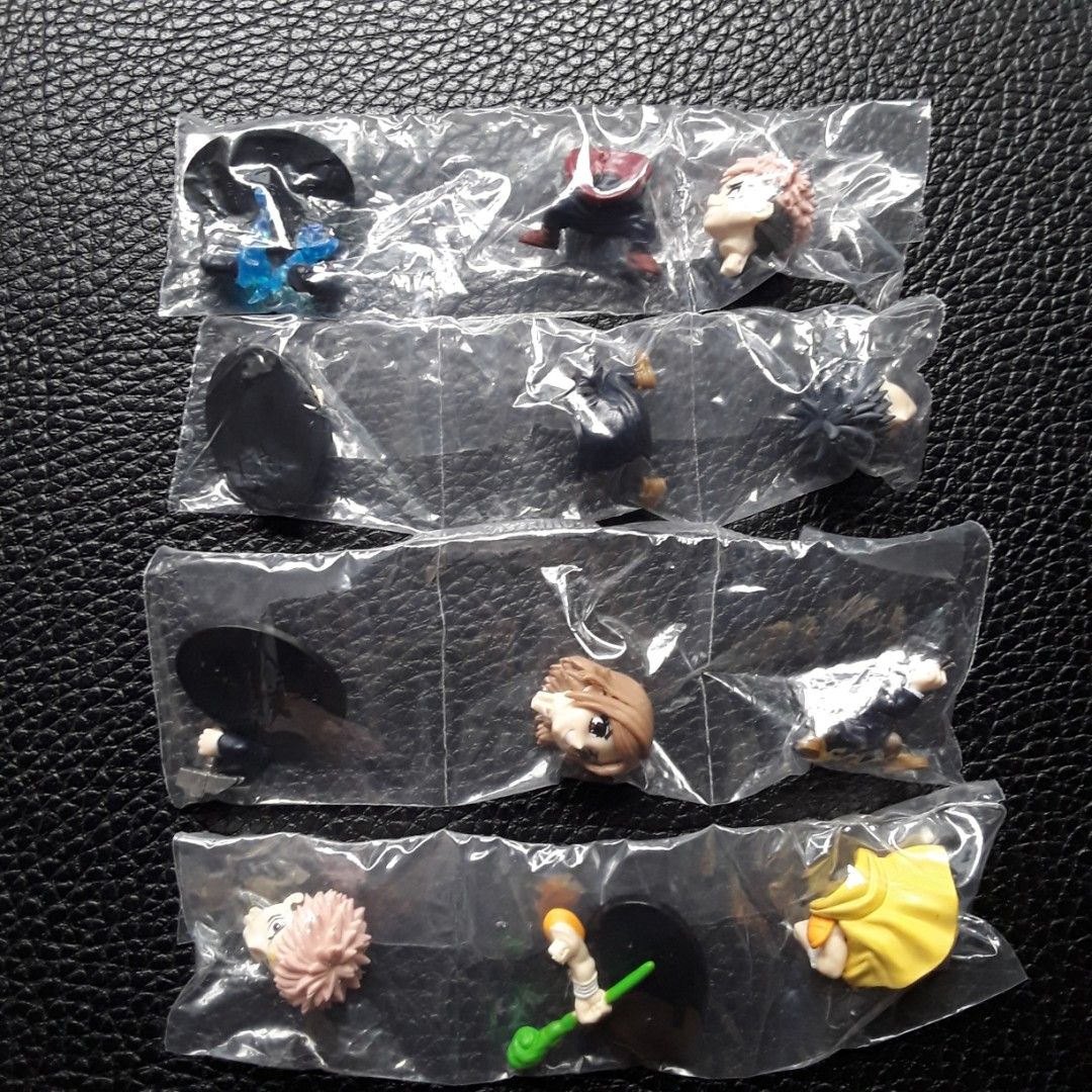 JJK Jujutsu Kaisen assorted mini figures (Yuji, Megumi, Nobara, Yuta ...