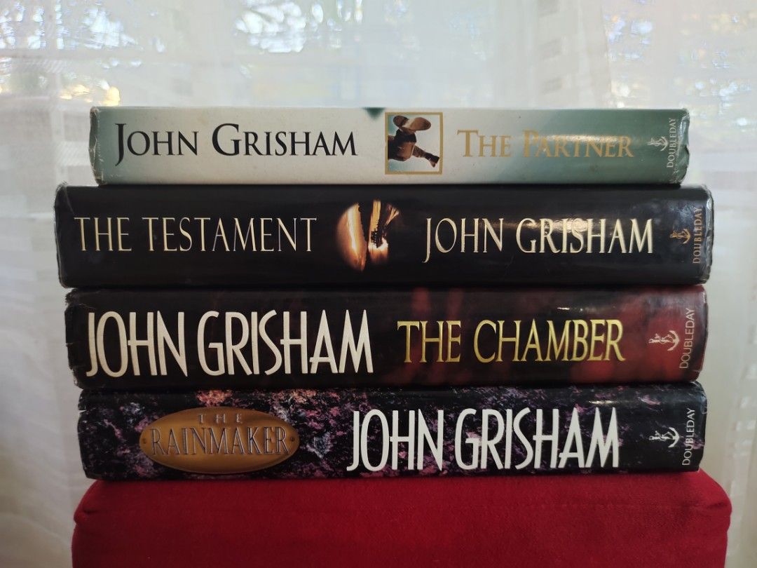 JOHN GRISHAM BOOKS, Hobbies & Toys, Books & Magazines, Fiction & Non-Fiction on Carousell