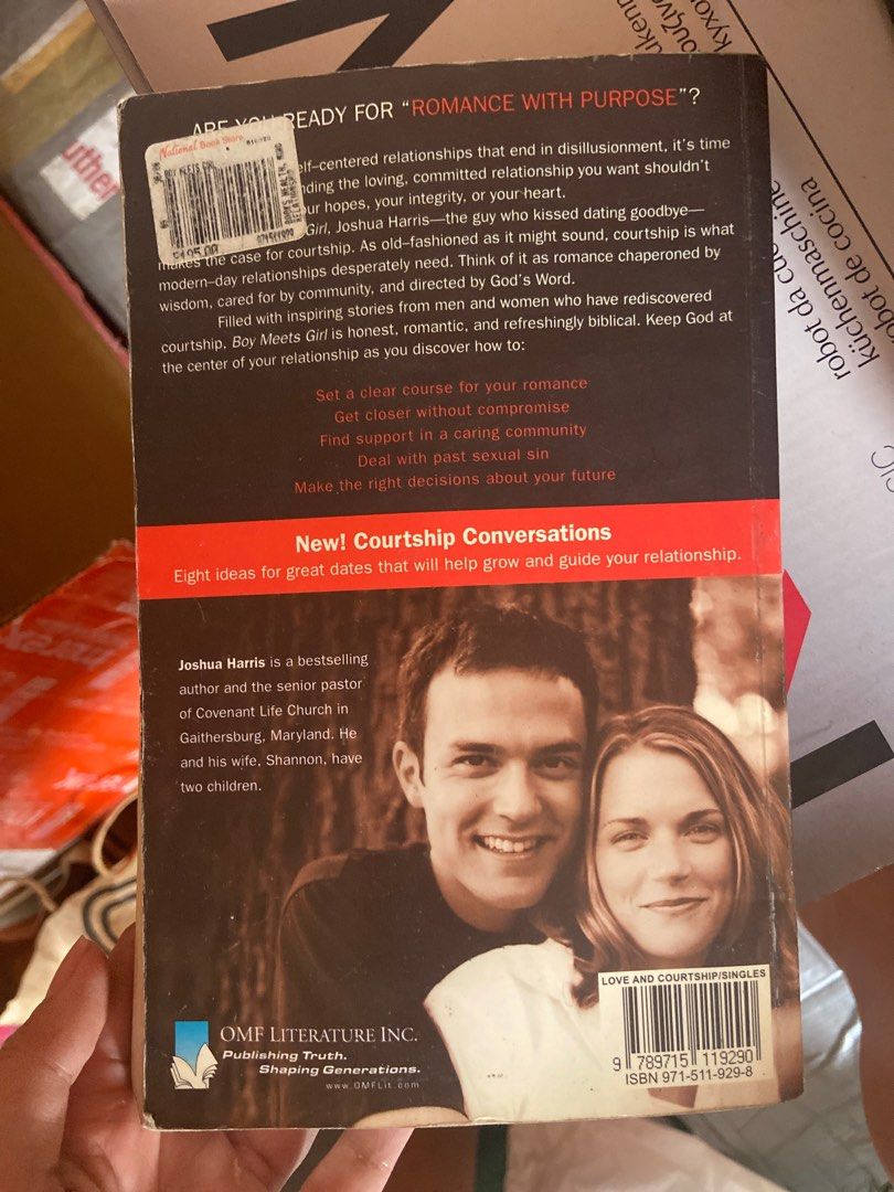 JOSHUA HARRIS BOY MEETS GIRL BOOK, Hobbies & Toys, Books & Magazines ...