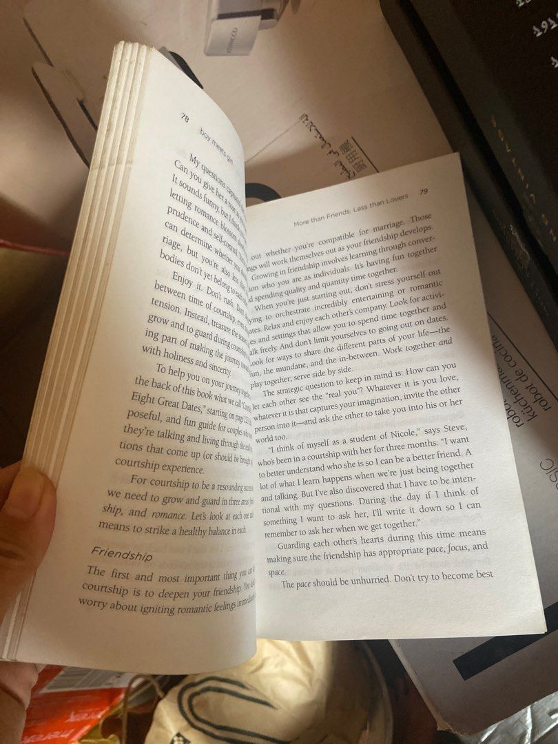 JOSHUA HARRIS BOY MEETS GIRL BOOK, Hobbies & Toys, Books & Magazines ...