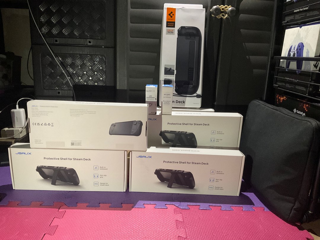 Jsaux Protective Case with Stand for the Steam Deck, Video Gaming ...