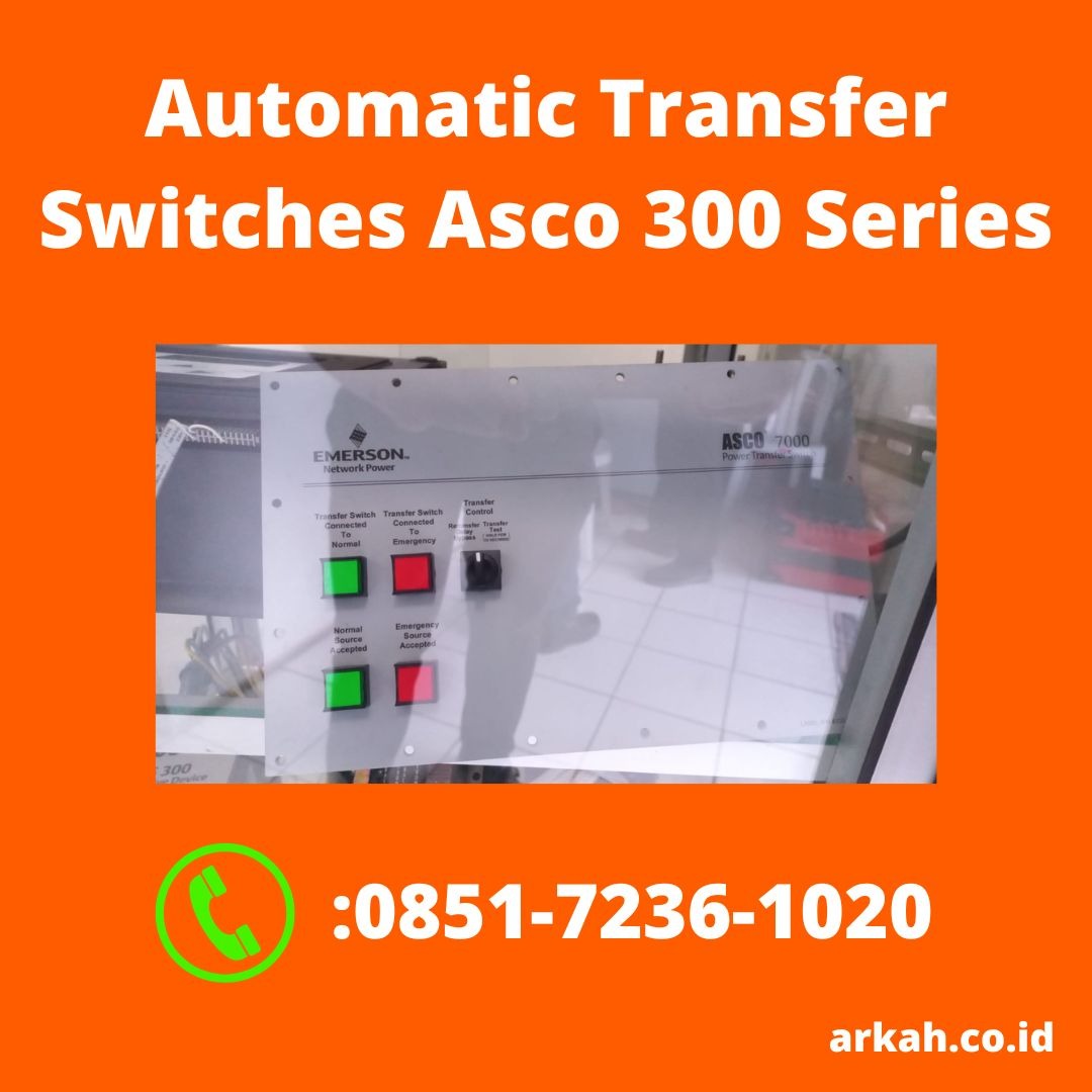 Jual Automatic Transfer Switches Asco 300 Series PROFESIONAL, (0851 ...