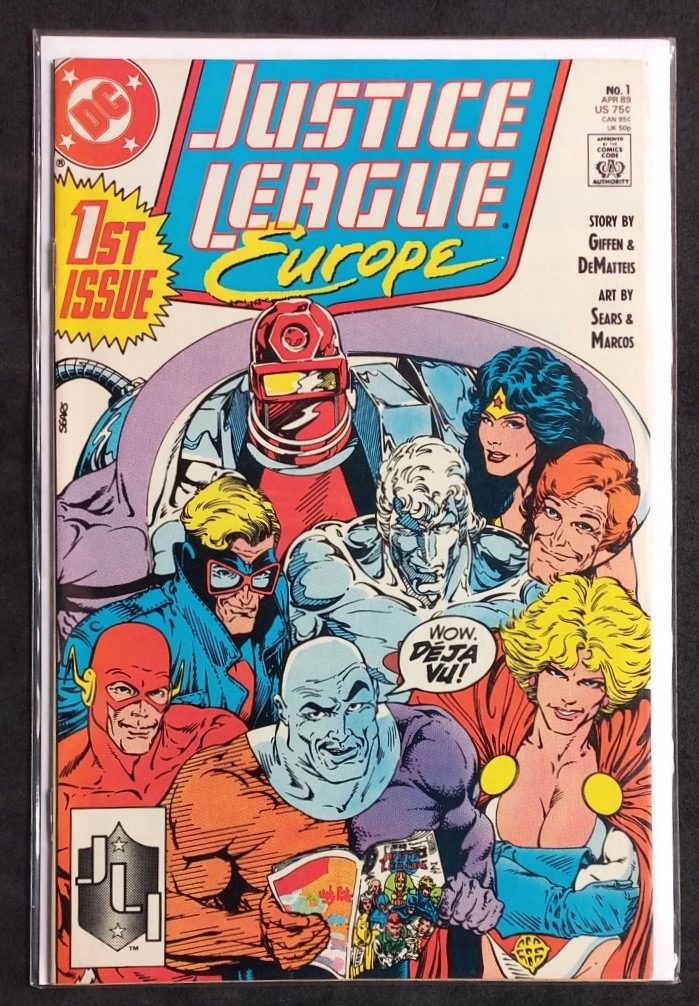 Justice League Europe 1 (1989) Giffen & DeMatteis, Hobbies & Toys ...