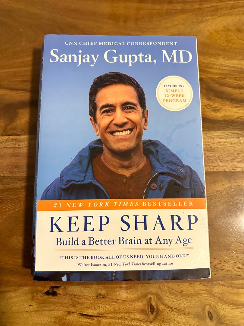 Keep Sharp - Build a better brain at any age - Sanjay Gupta, Hobbies ...
