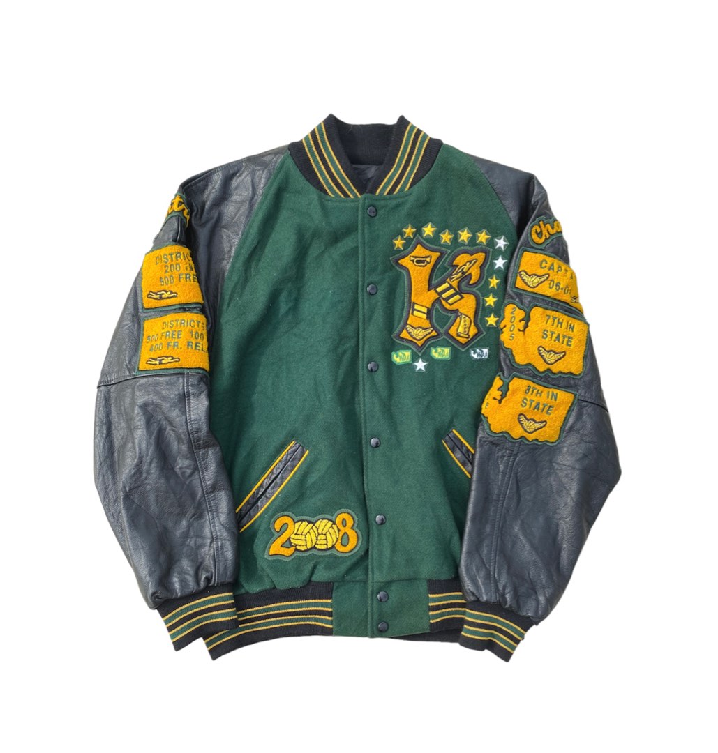 Kentridge State Champion Multi Patches Varsity Jacket, Men's Fashion ...