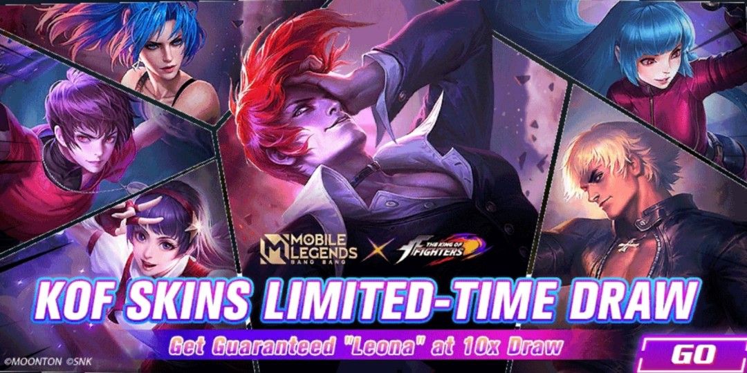 KOF skin limited draw | INSTANT & CHEAPEST MLBB DIAMONDS | Mobile ...