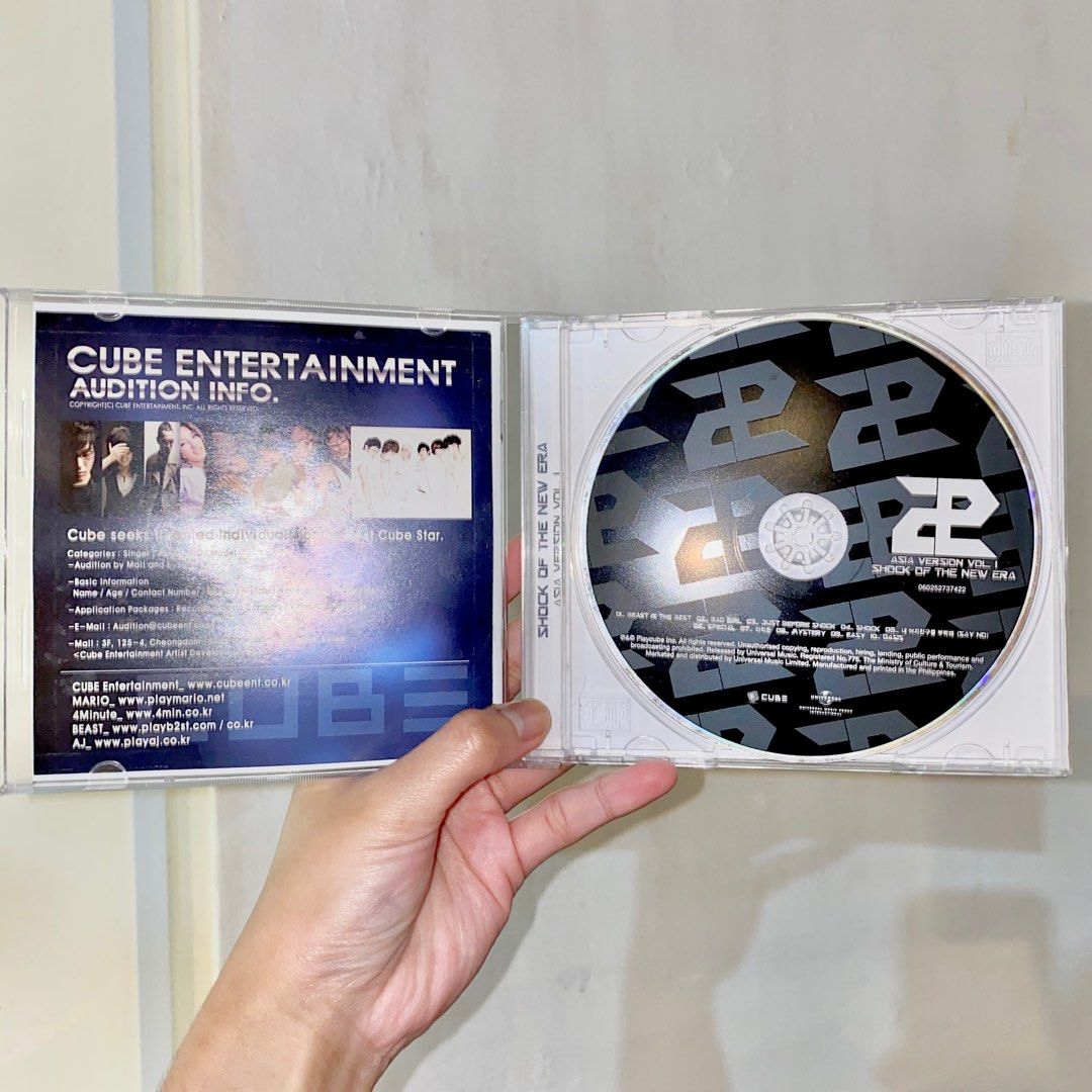 K-Pop B2ST/Beast Shock of the New Era Album, Hobbies & Toys, Music ...