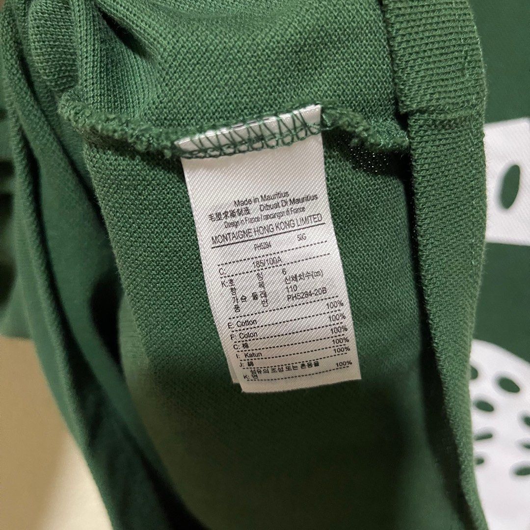 Lacoste Side Big Logo Crocs Polo Shirt, Men's Fashion, Tops & Sets, Tshirts & Polo Shirts on ...