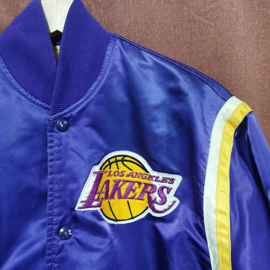 Lakers varsity jacket by starter, Men's Fashion, Coats, Jackets and ...