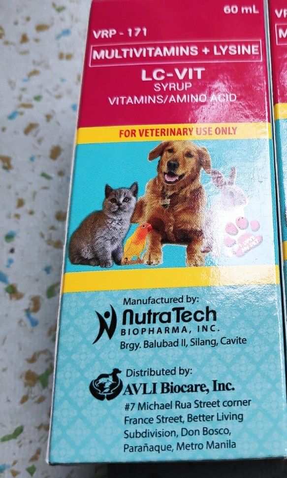 LC Vit Multivitamins 60ml, Pet Supplies, Homes & Other Pet Accessories ...