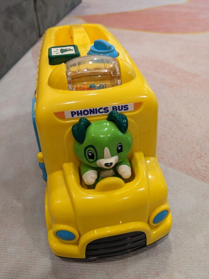 Leapfrog Fun Phonics Animal Bus & Dino, Babies & Kids, Infant Playtime ...