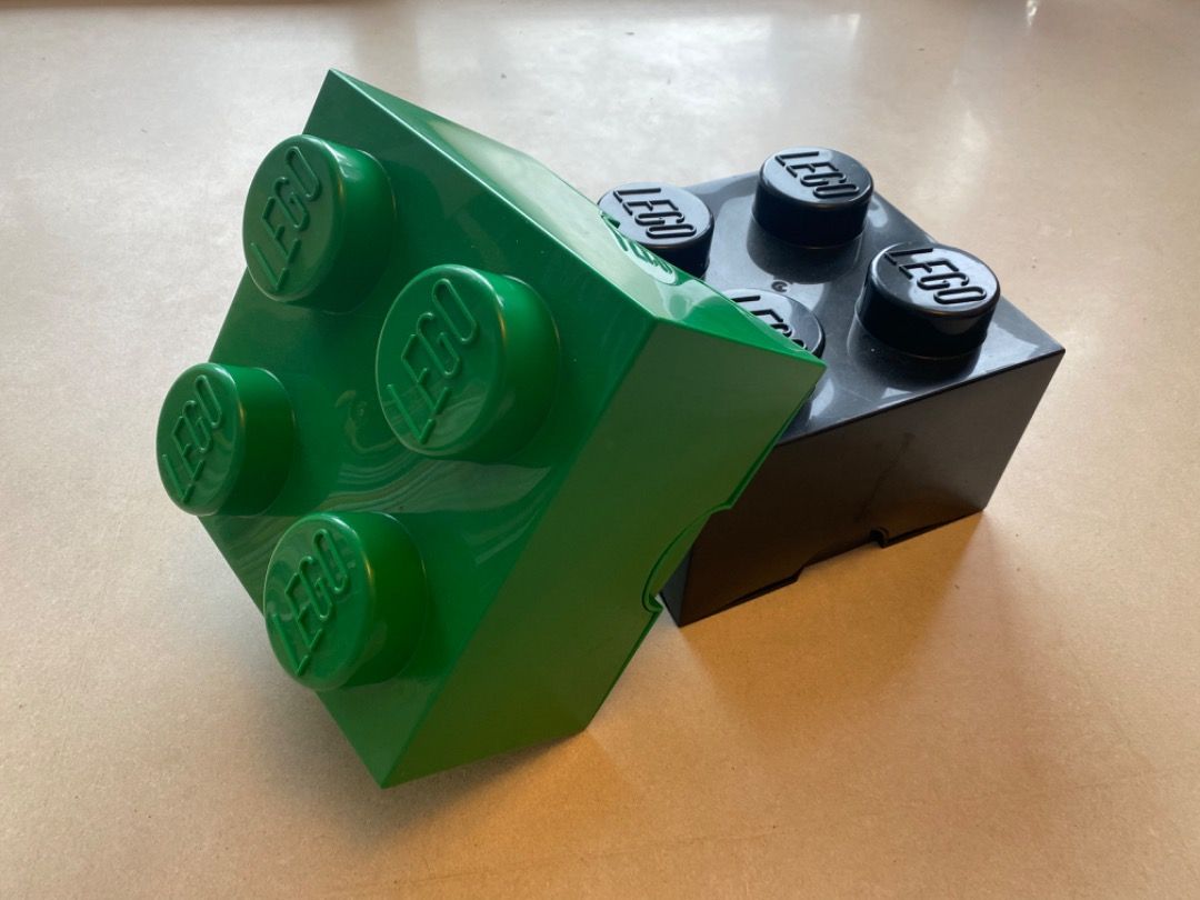 LEGO brick containers - storage, Hobbies & Toys, Toys & Games on Carousell