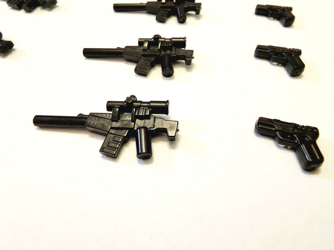 LEGO compartible modern guns, Hobbies & Toys, Toys & Games on Carousell