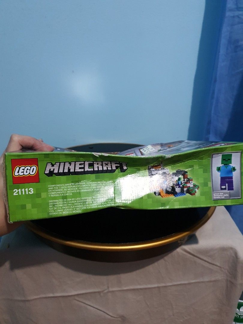 LEGO Minecraft 21113 : The Cave, Hobbies & Toys, Toys & Games on Carousell