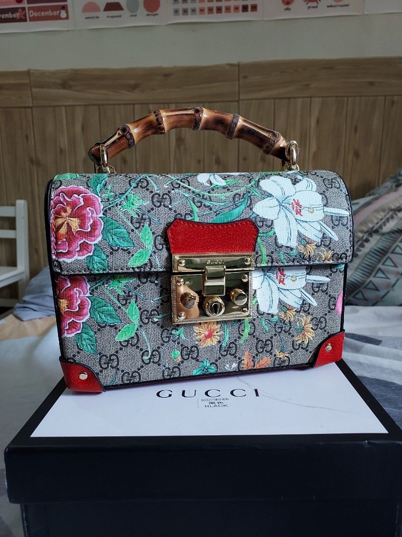 Limited Edition Gucci Bamboo Handbag, Luxury, Bags & Wallets on Carousell