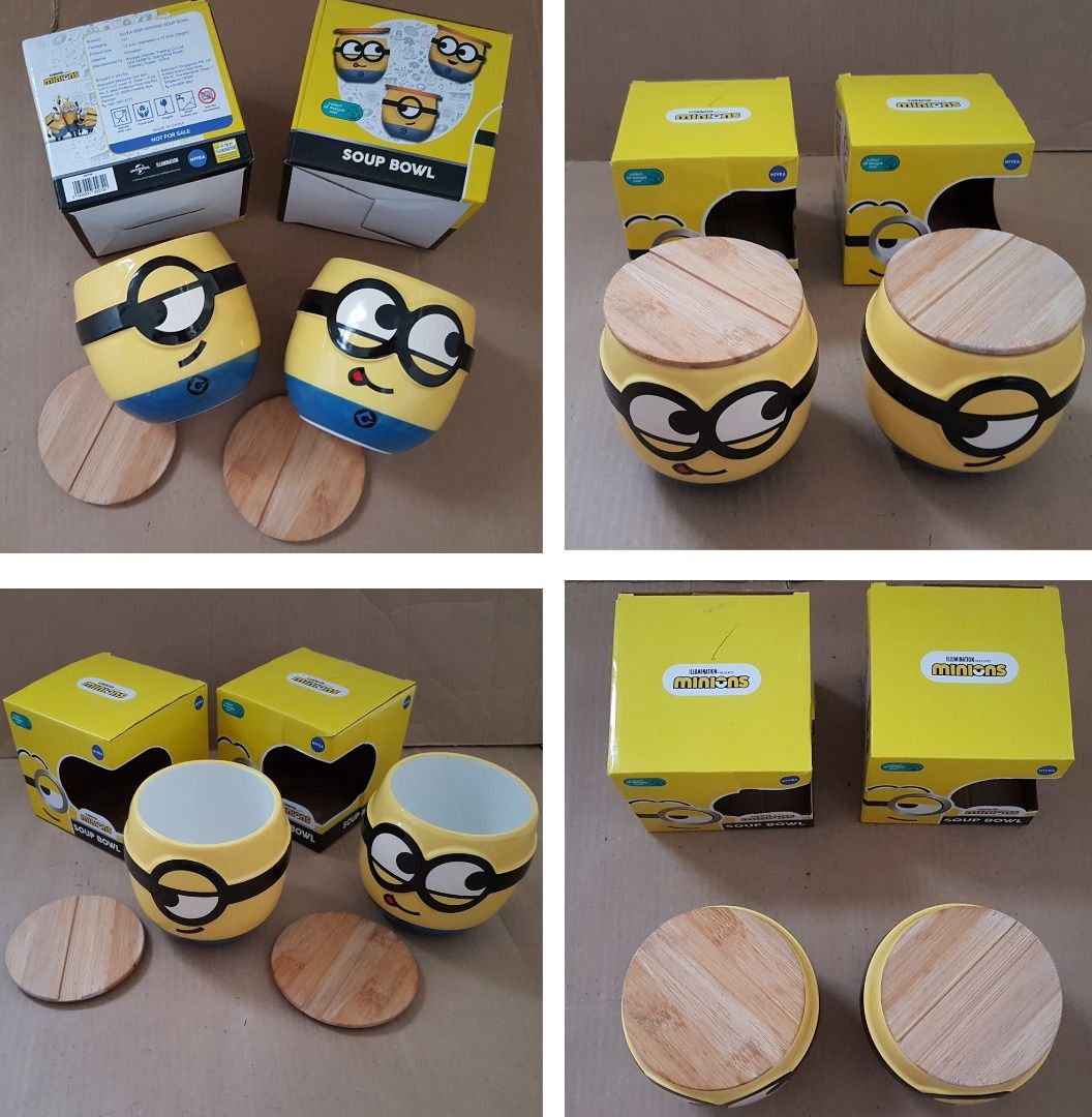 Limited Edition Minions Collectibles, Yellow Soup Bowl, Kitchen ...