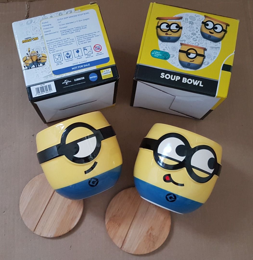 Limited Edition Minions Collectibles, Yellow Soup Bowl, Kitchen ...