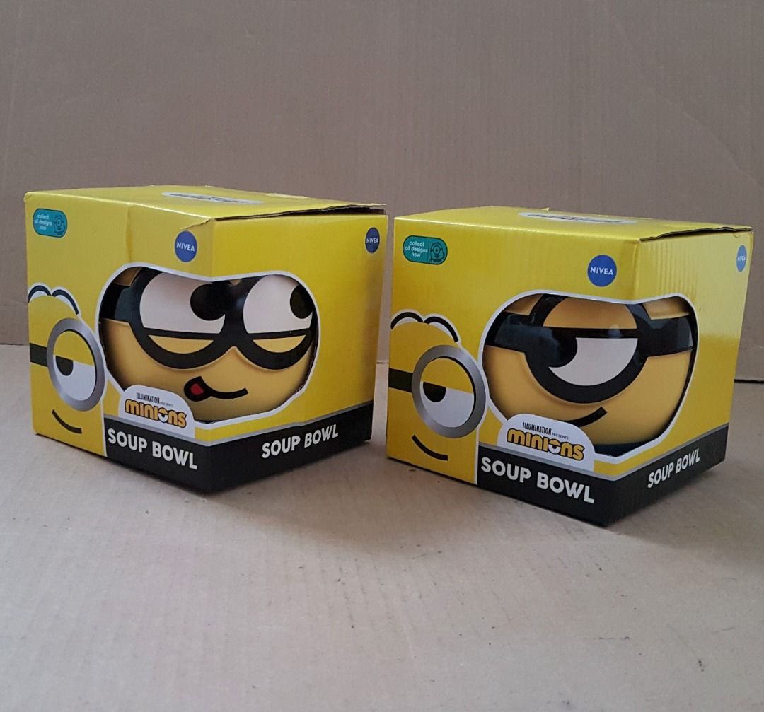 Limited Edition Minions Collectibles, Yellow Soup Bowl, Kitchen ...