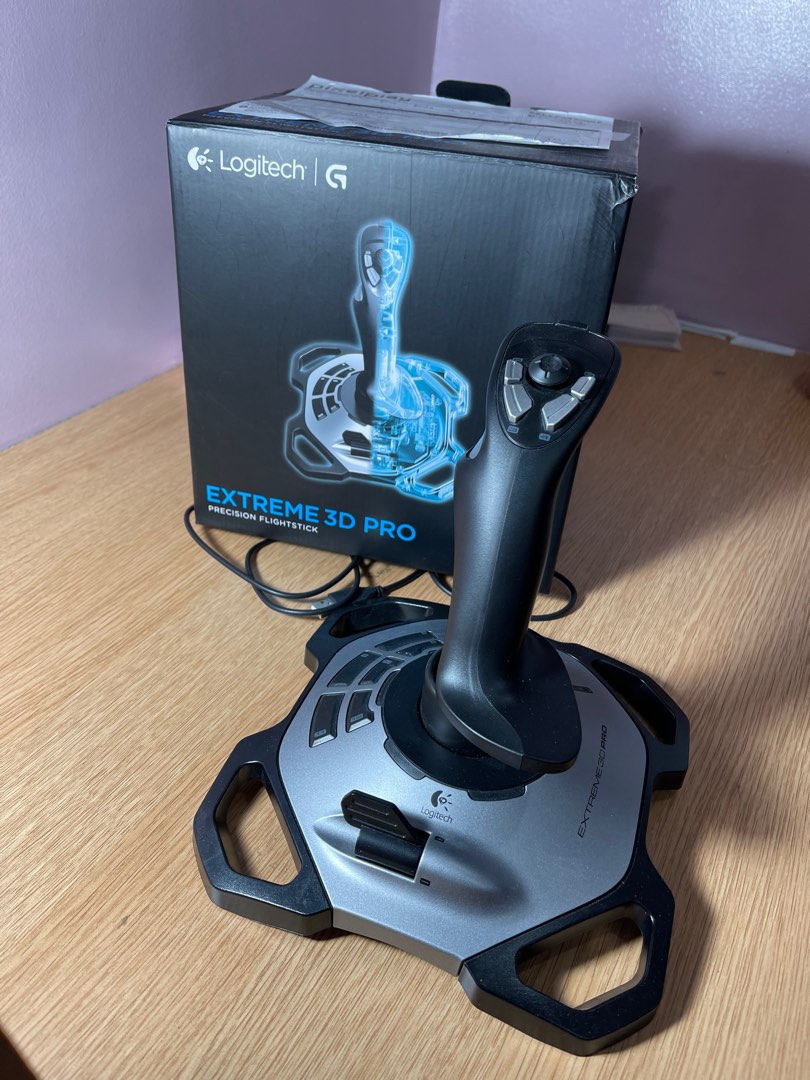 Logitech Extreme 3D Pro, Video Gaming, Video Games, Others on Carousell
