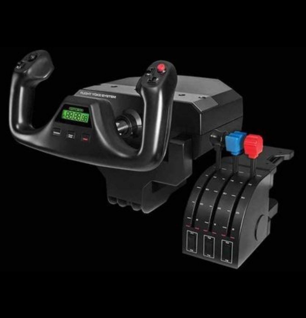 Logitech Flight Yoke System, Hobbies & Toys, Toys & Games on Carousell