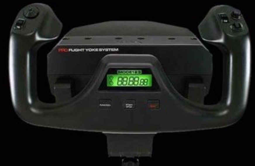 Logitech Flight Yoke System, Hobbies & Toys, Toys & Games on Carousell