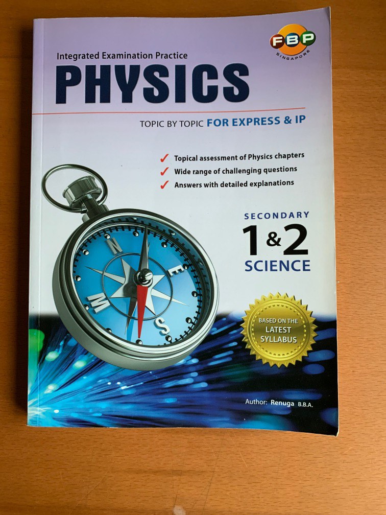 Lower secondary Physics, Hobbies & Toys, Books & Magazines, Assessment Books on Carousell