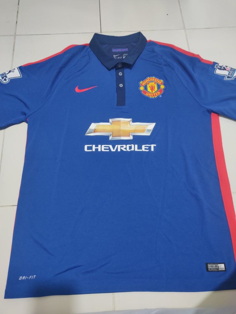 Manchester United 3rd Kit 2014/2015, Men's Fashion, Activewear on Carousell