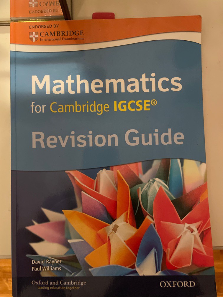 Mathematics Revision Guide for Cambridge IGCSE, Hobbies & Toys, Books & Magazines, Textbooks on ...