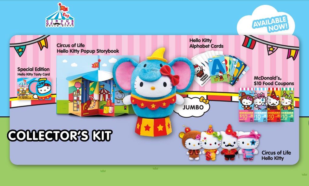 McDonald’s Hello Kitty Circus of Life, Hobbies & Toys, Toys & Games on ...
