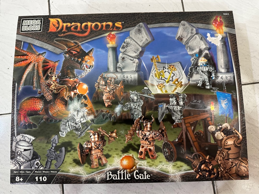MEGA BLOKS - Dragons (Battle Castle), Hobbies & Toys, Toys & Games on ...
