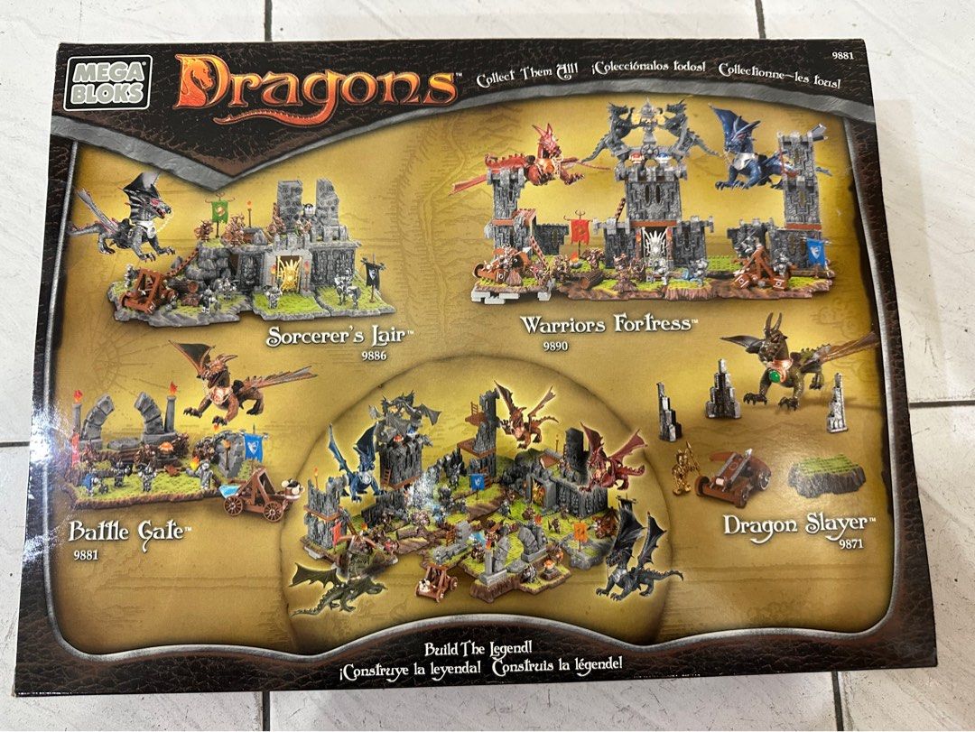 MEGA BLOKS - Dragons (Battle Castle), Hobbies & Toys, Toys & Games on ...