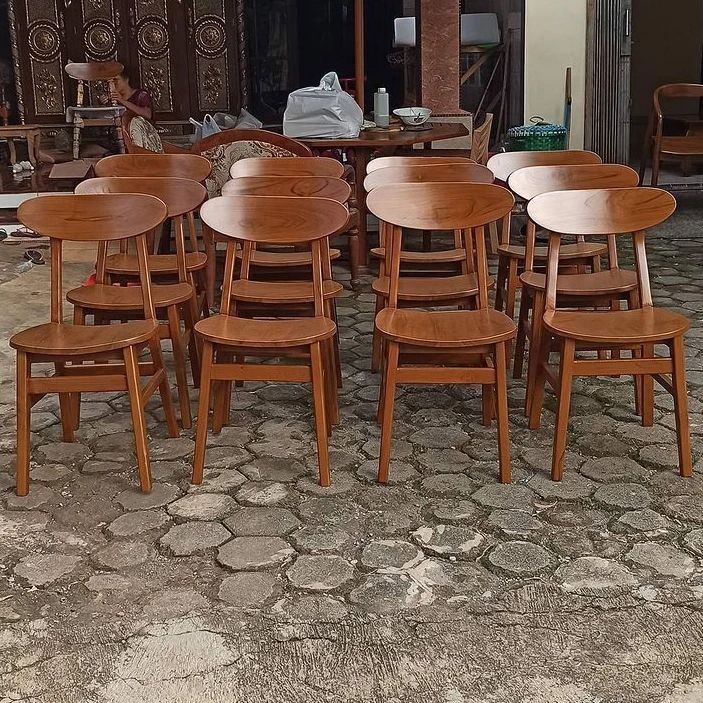 Meja cafe kayu Kursi kayu cafe murah berkualitas | kursi makan kayu ...
