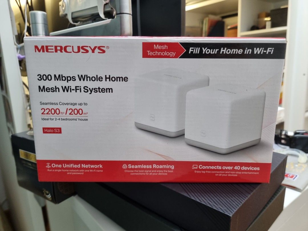 Mercusys Halo S3 mesh router for sale, Computers & Tech, Parts ...
